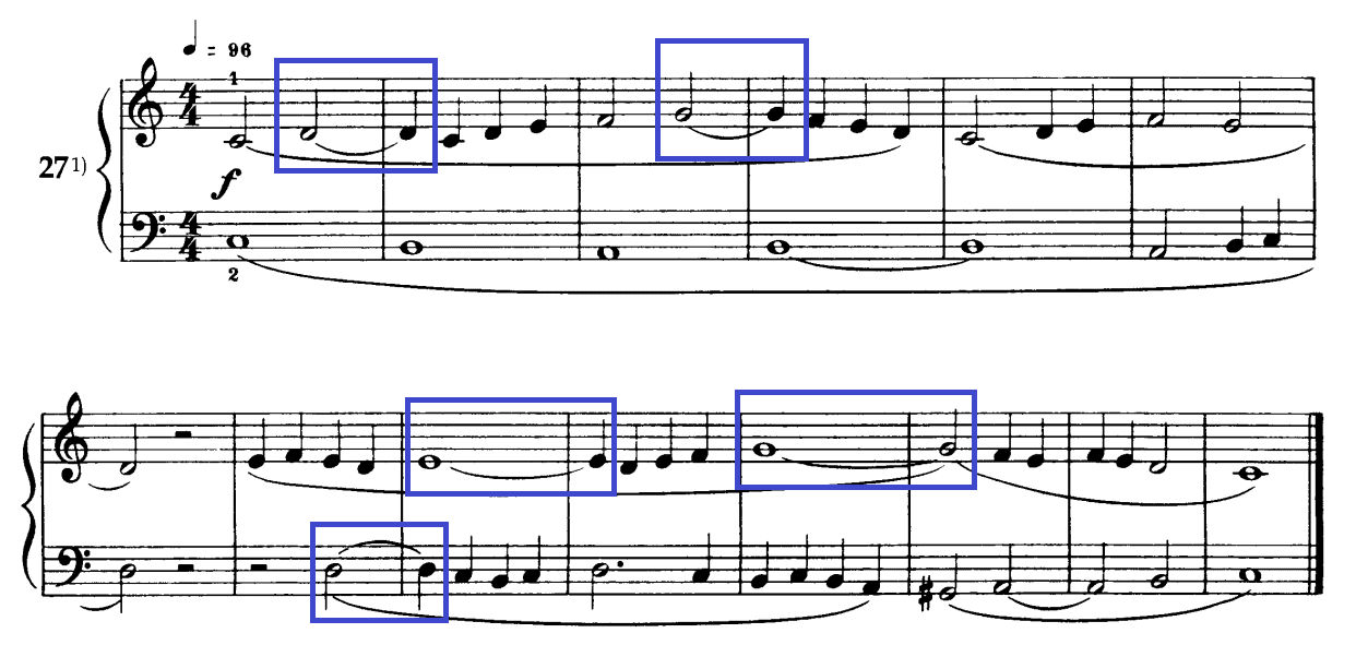 Linear Analysis of Syncopation - Piano Lessons London | WKMT Piano Studio